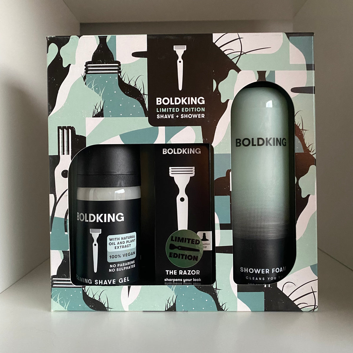 Boldking | Limited Edition Shave + Shower Giftset 3-delig. – Flowure